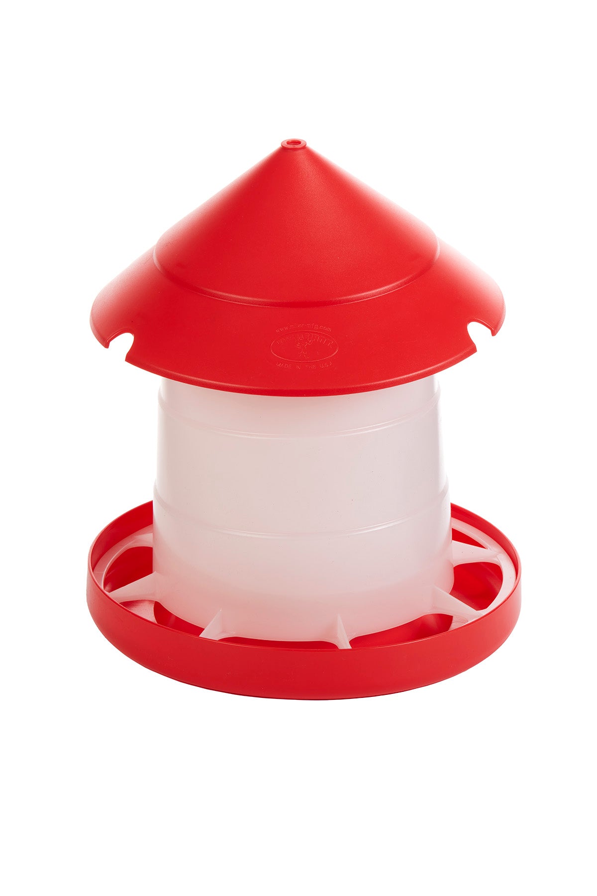 Deluxe Plastic Hanging Poultry Feeder | Miller Manufacturing Company ...
