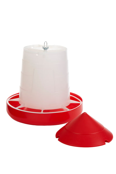 Deluxe Plastic Hanging Poultry Feeder | Miller Manufacturing Company
