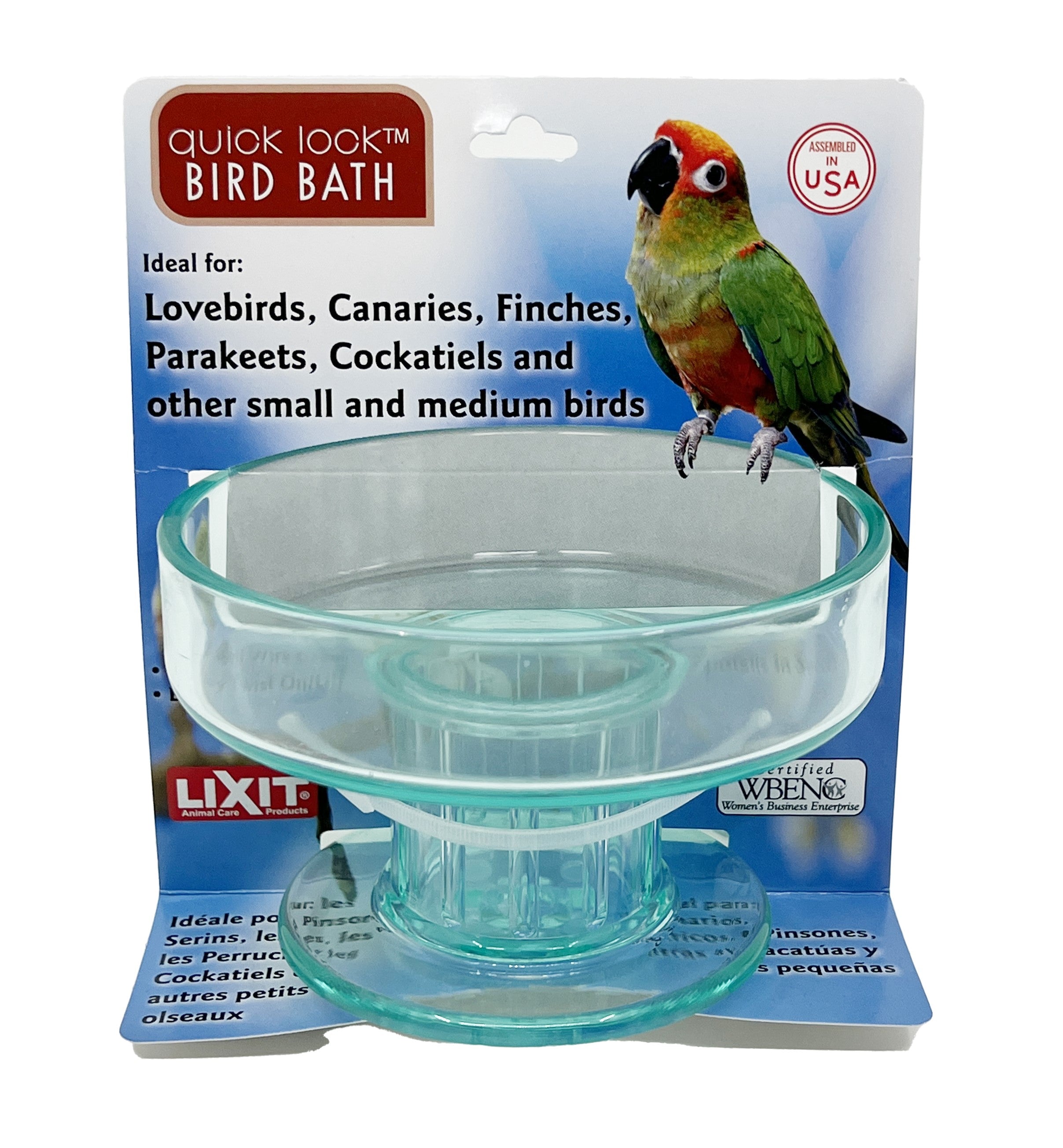 Quick Lock™ Birdcage Bird Bath | Miller Manufacturing Company