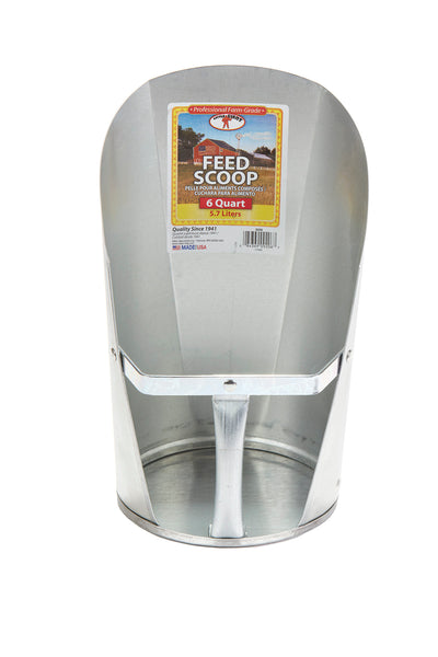 Galvanized Feed Scoop | Miller Manufacturing Company