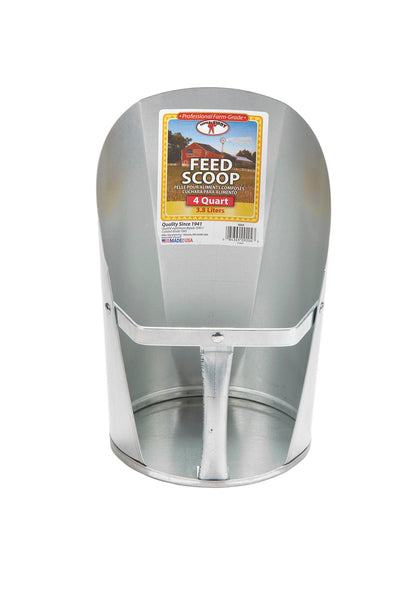 Galvanized Feed Scoop | Miller Manufacturing Company