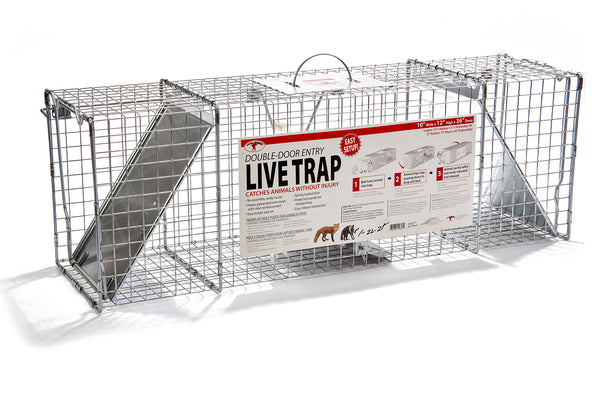 Double-Door Entry Live Animal Trap | Miller Manufacturing Company