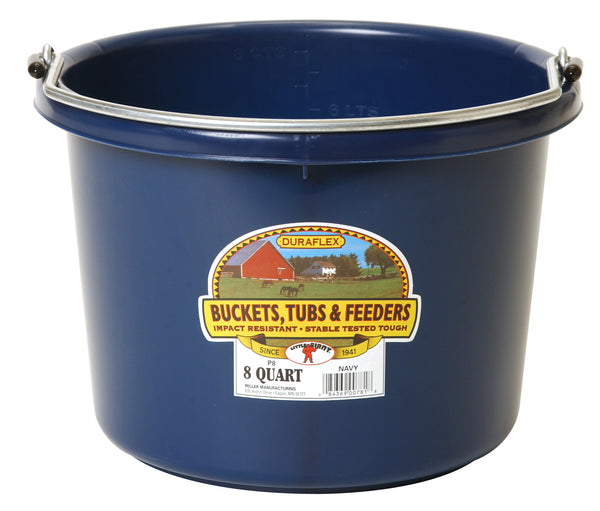 8 Quart Plastic Bucket | Miller Manufacturing Company